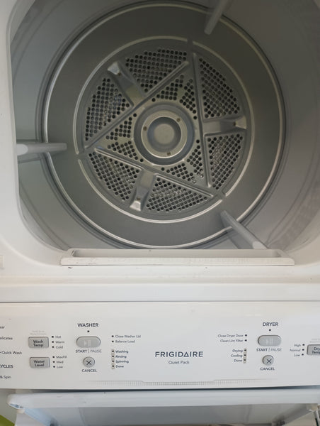 Frigidaire FLCE7522AW Stackable Washer and Dryer Combo with 3.9 cu. ft ...