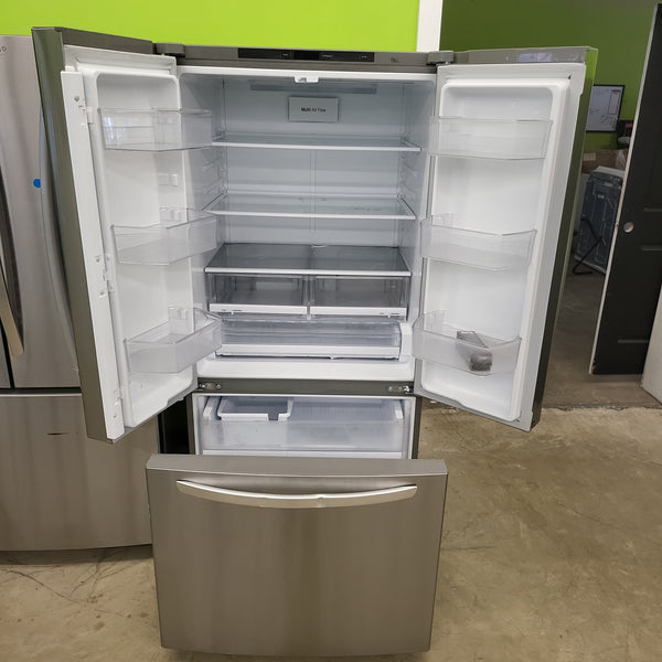 LG LRFCS25D3S 25 cu. ft. French Door Refrigerator with Smart Cooling S ...
